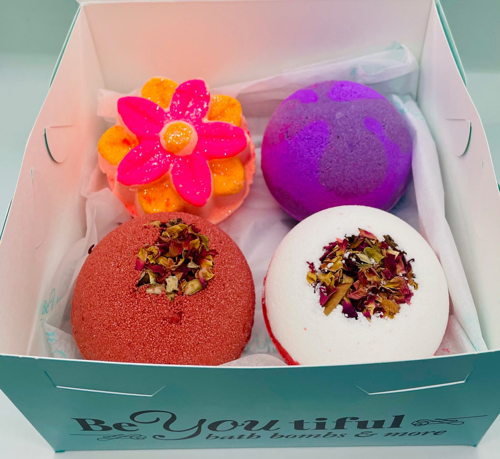Flower Bouquet Gift Set | BeYOUtiful Bath* Body* Burn